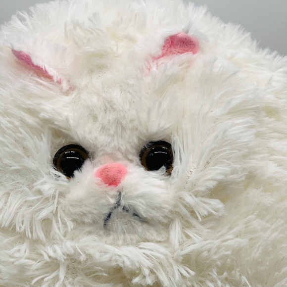 Winsterch | Toys | Winsterch White Fat Cat Plush Toy Soft Furry Fluffy ...